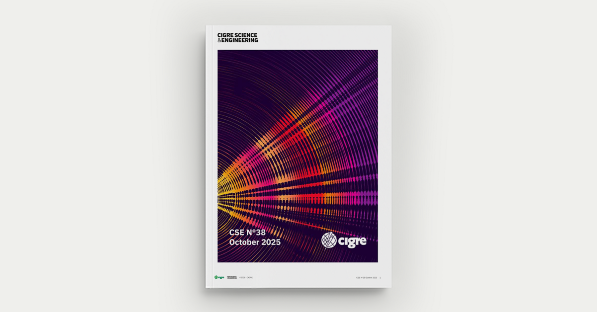 CIGRE Science & Engineering (CSE) - The technical magazine of choice | ELECTRA