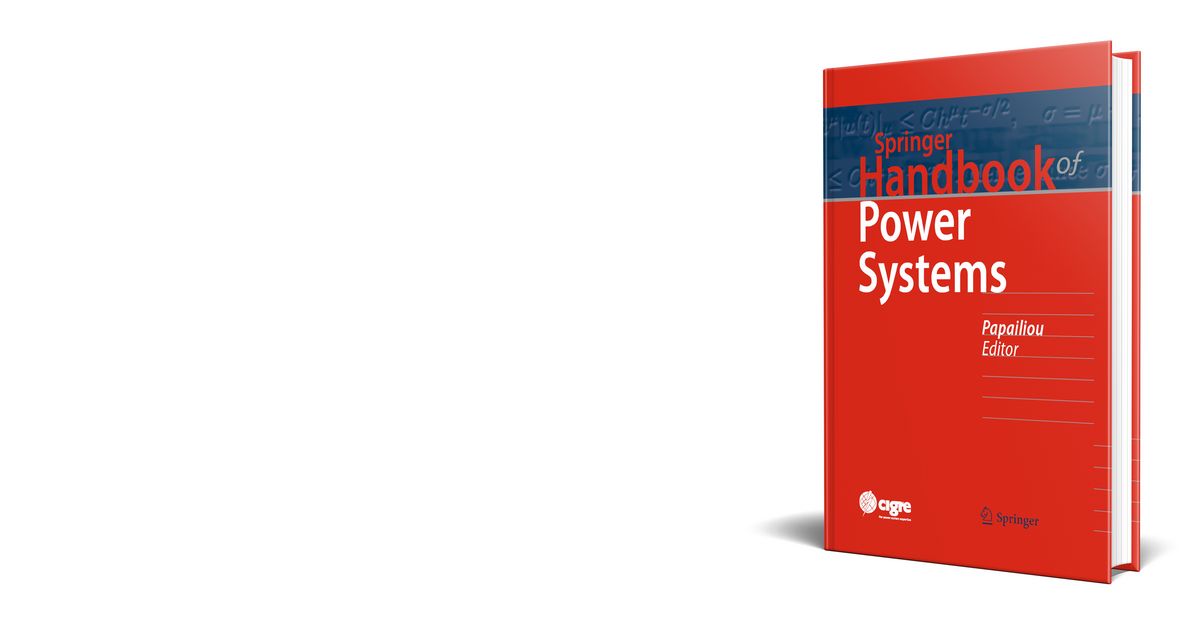 Springer Handbook of Power Systems published | ELECTRA