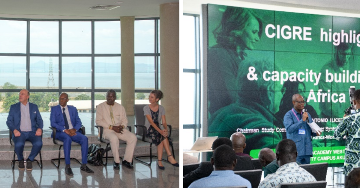 CIGRE Academy in West Africa - A SC B2 initiative | ELECTRA